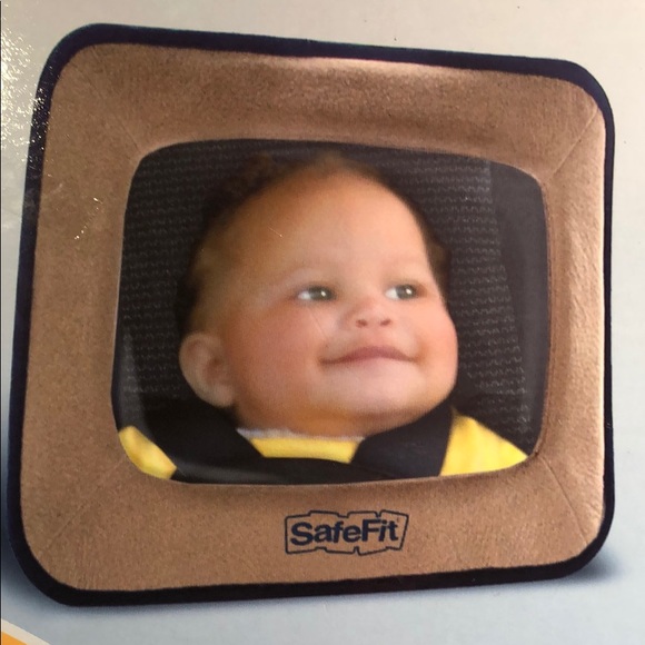 safefit | Other | Baby Insite Large Back Seat Infant Mirror Convex ...